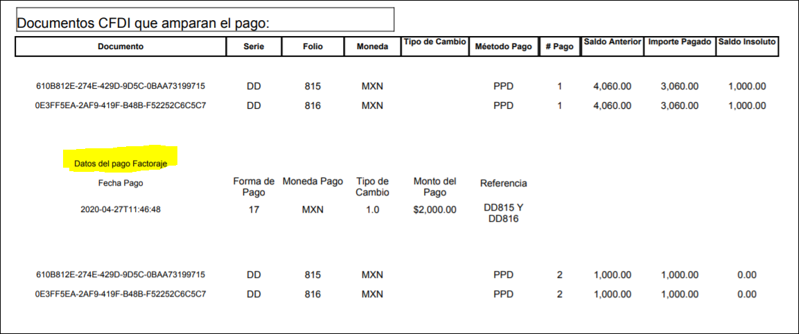 Complemento de pago factoraje, otros detalles · Issue #1703 · jccastillo0007/eFacturaT · GitHub