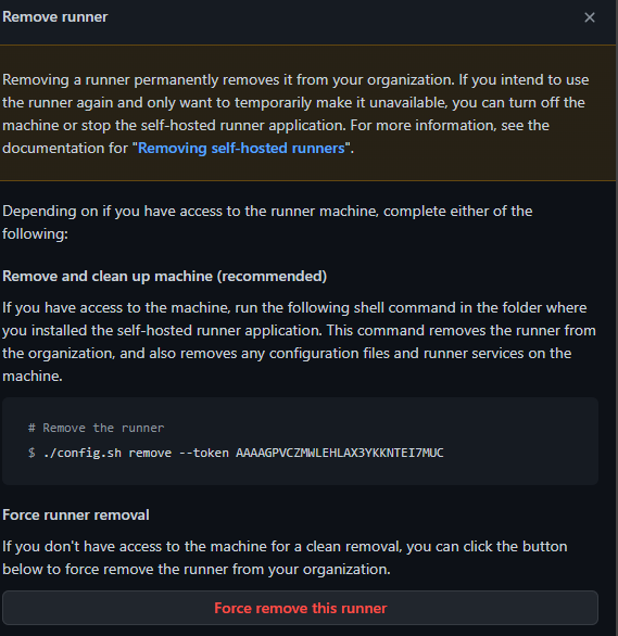 Self hosted runner command is not platform specific · community · Discussion #53681 · GitHub