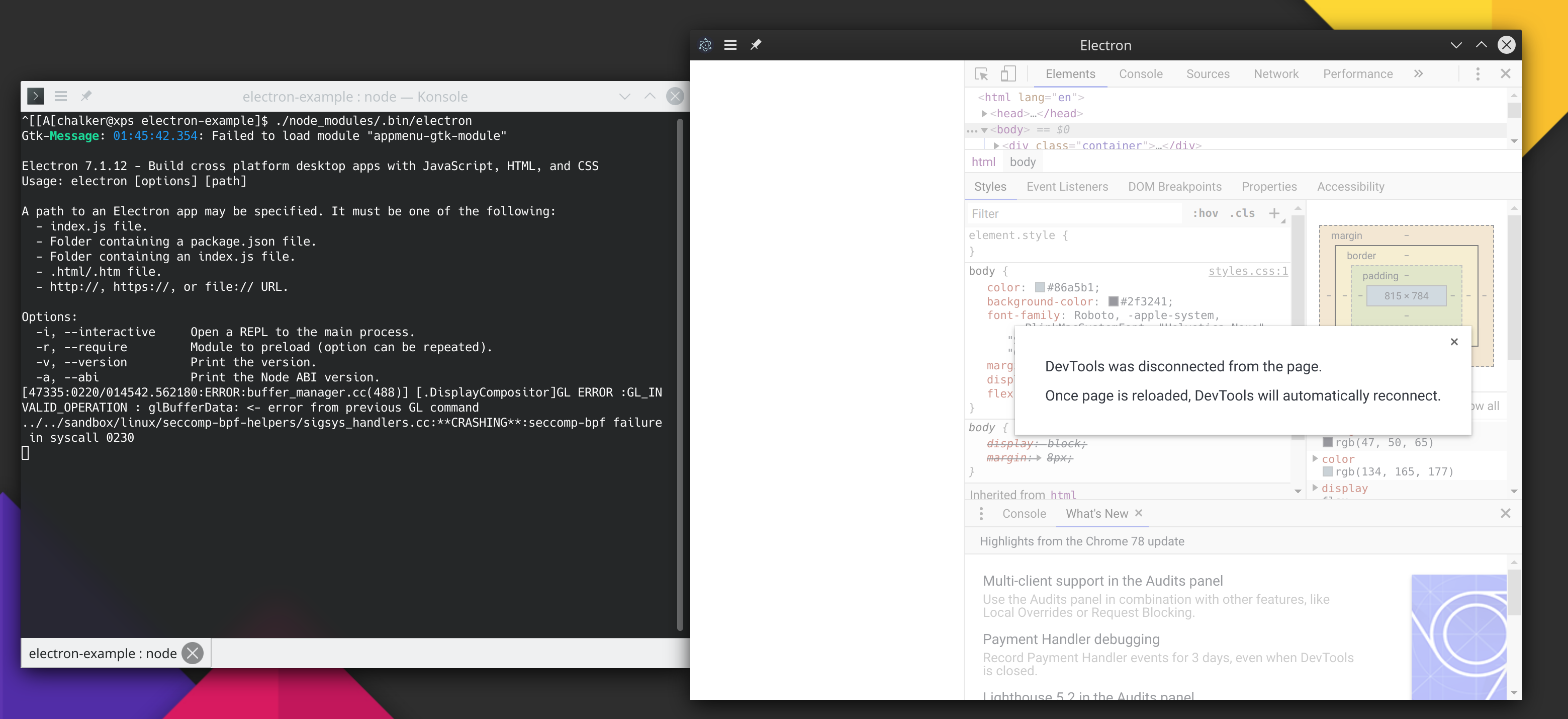 Backport glibc 2.31 compatibility fix from Chromium to Electron v7/v6 ...
