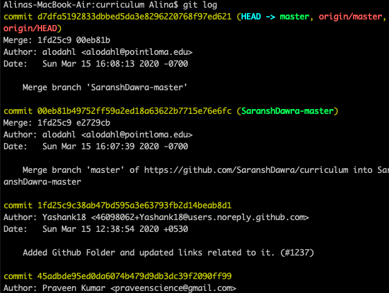 Revise `Check for Understanding` questions of for Data Visualization, list other fixes needed ...
