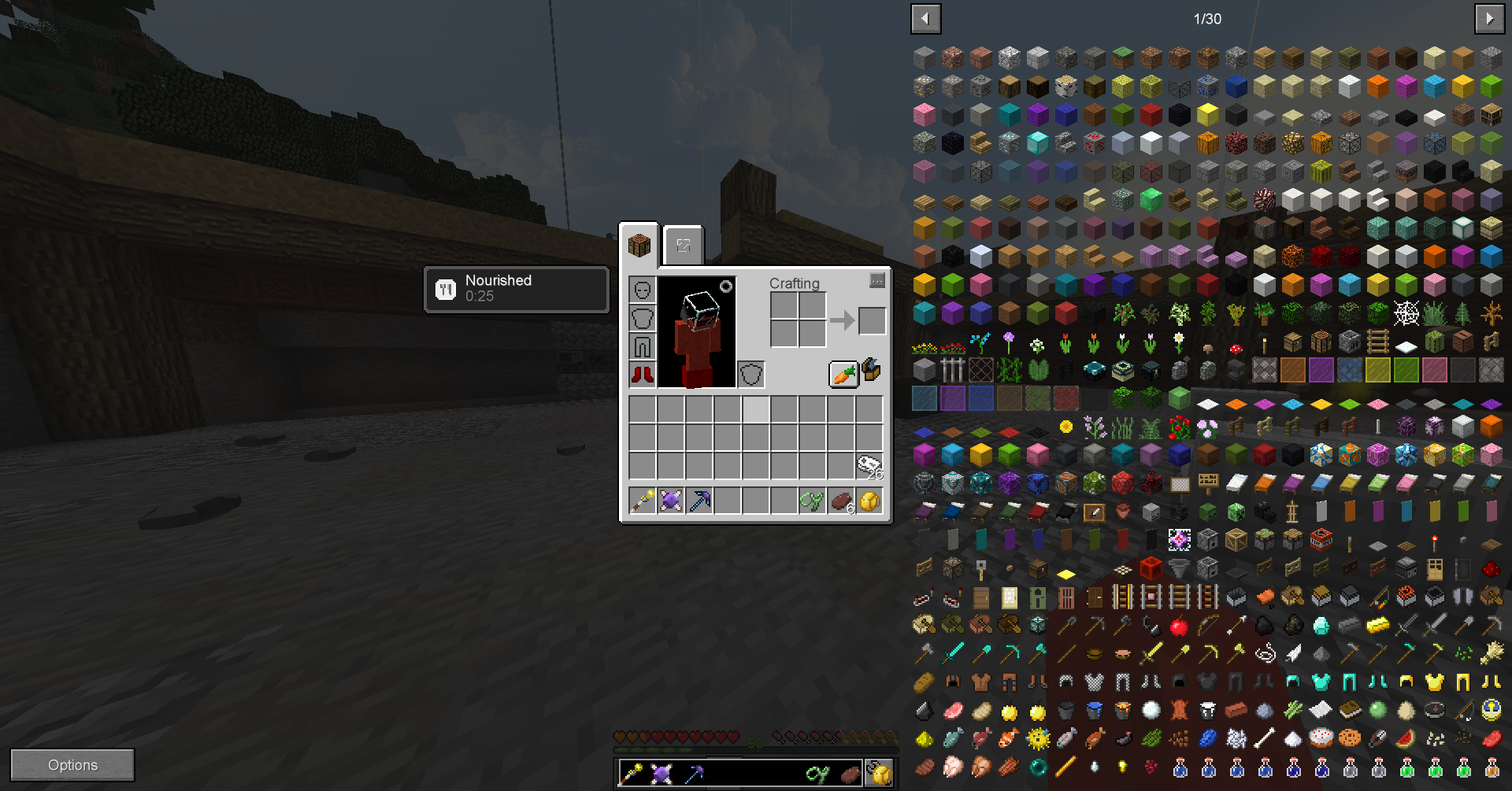 Odd Hotbar and Hand Visual Bugs · Issue #2370 · DarkPacks/SevTech-Ages · GitHub