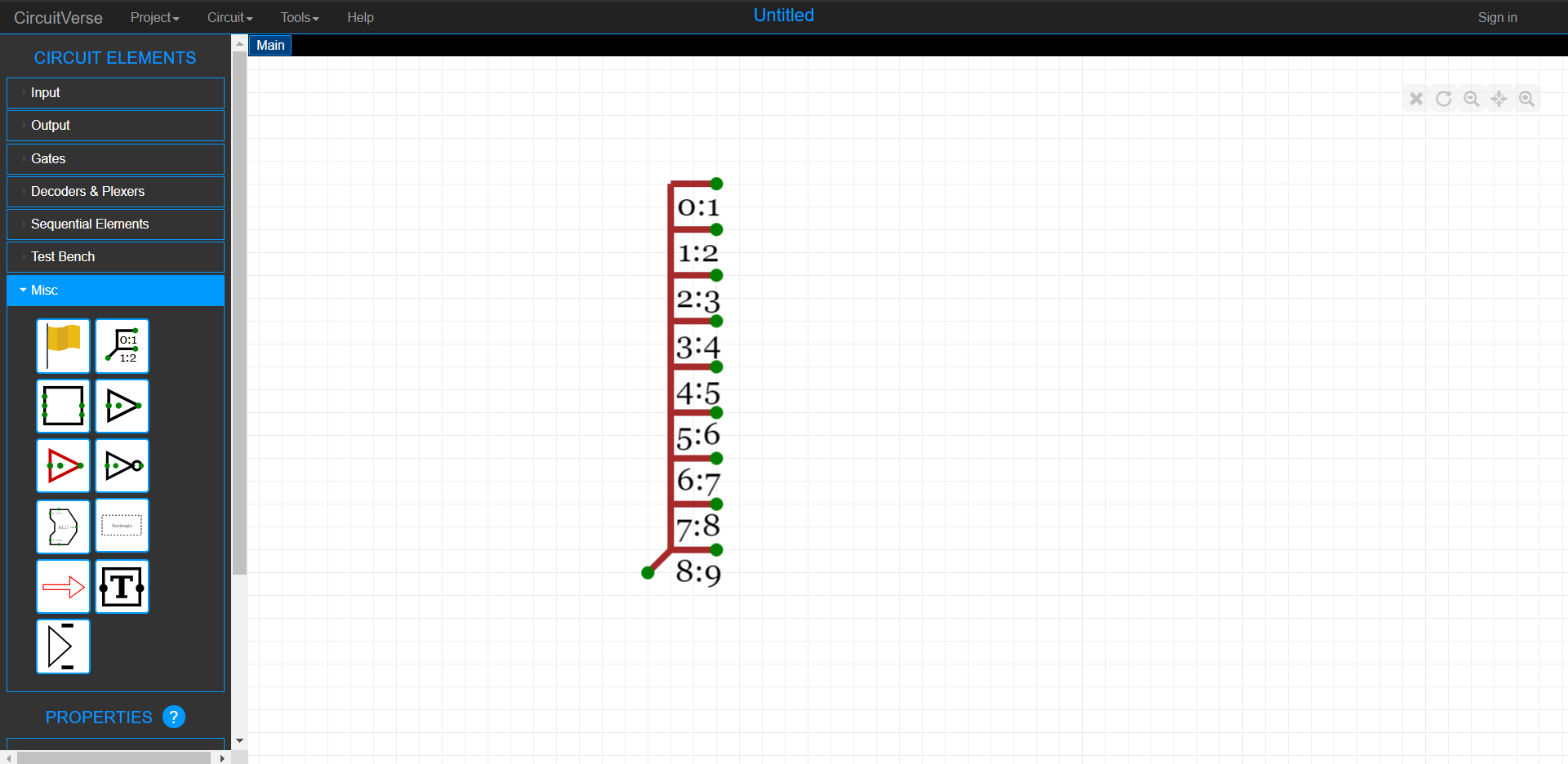 Extra Bit Lines In Splitter On Adding Space On Bitwidth Split Prompt · Issue 336 · Circuitverse