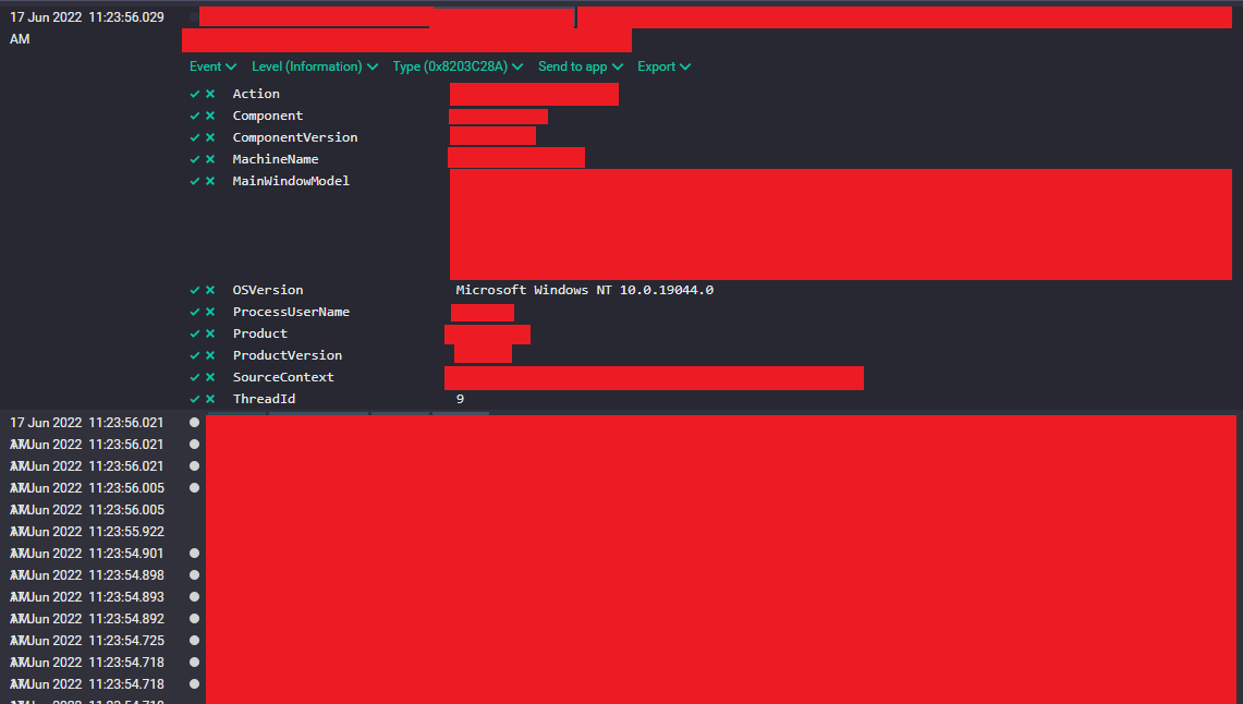 Seq Teams alerts showing alert related data not event related data · datalust seq-tickets ...