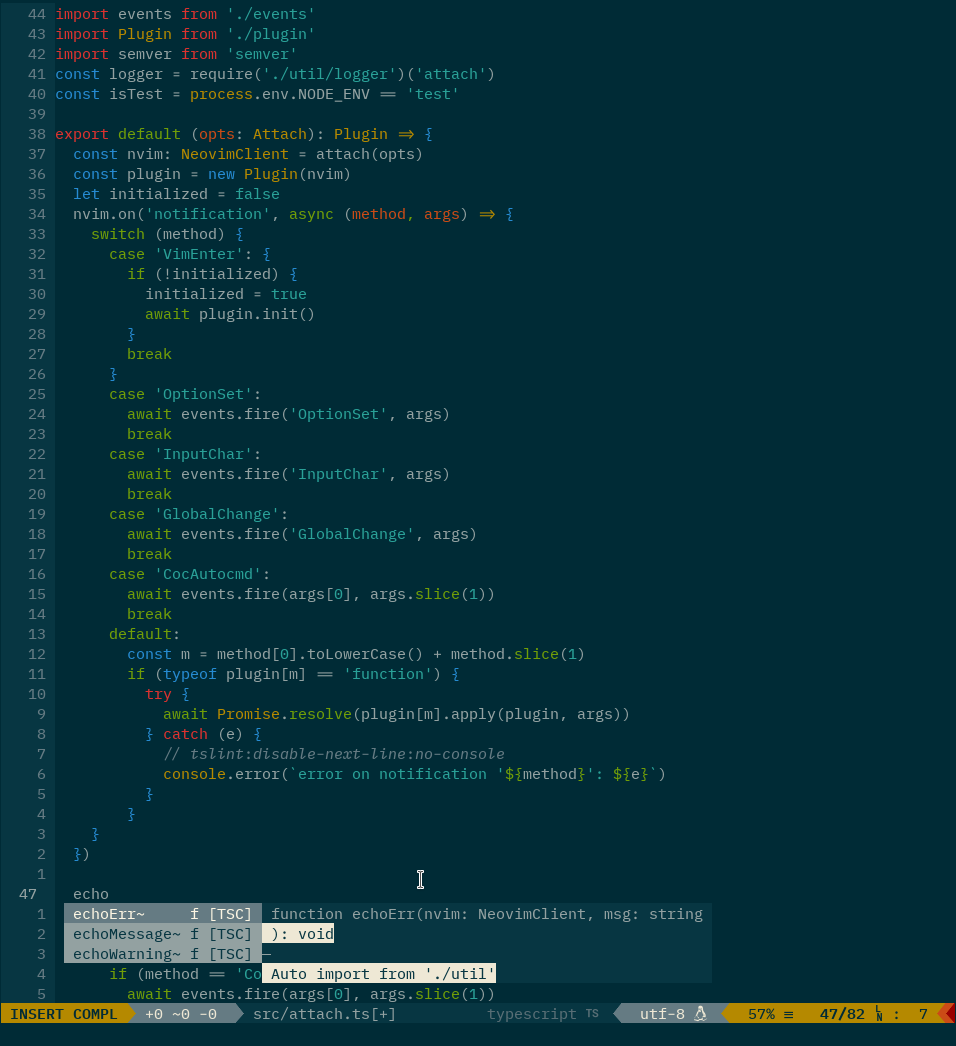 Float incorrect highlighting · Issue #525 · neoclide/coc.nvim · GitHub