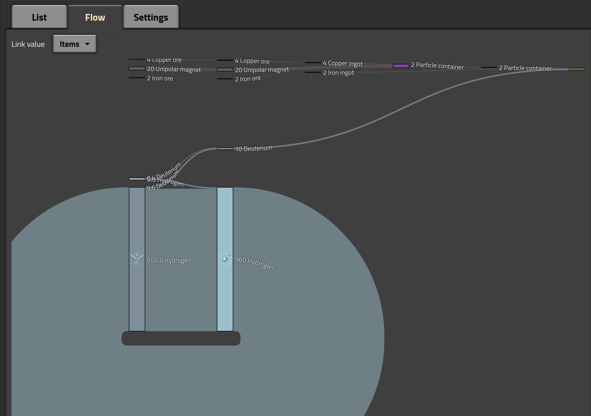 DSP: make Hydrogen loop implicitly part of Fractionator recipe · Issue ...