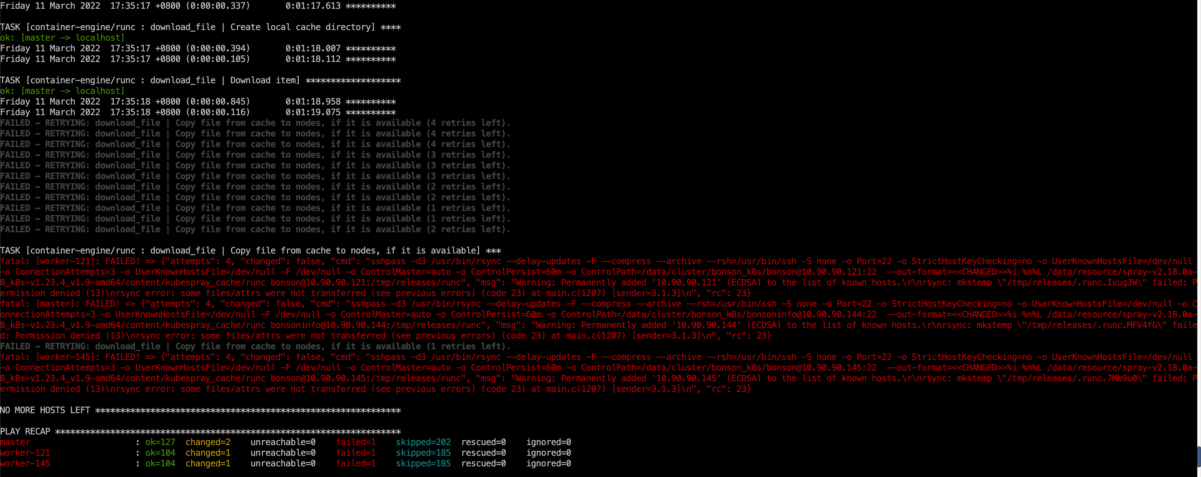 安装提示权限不足 · Issue #21 · eip-work/kuboard-spray · GitHub