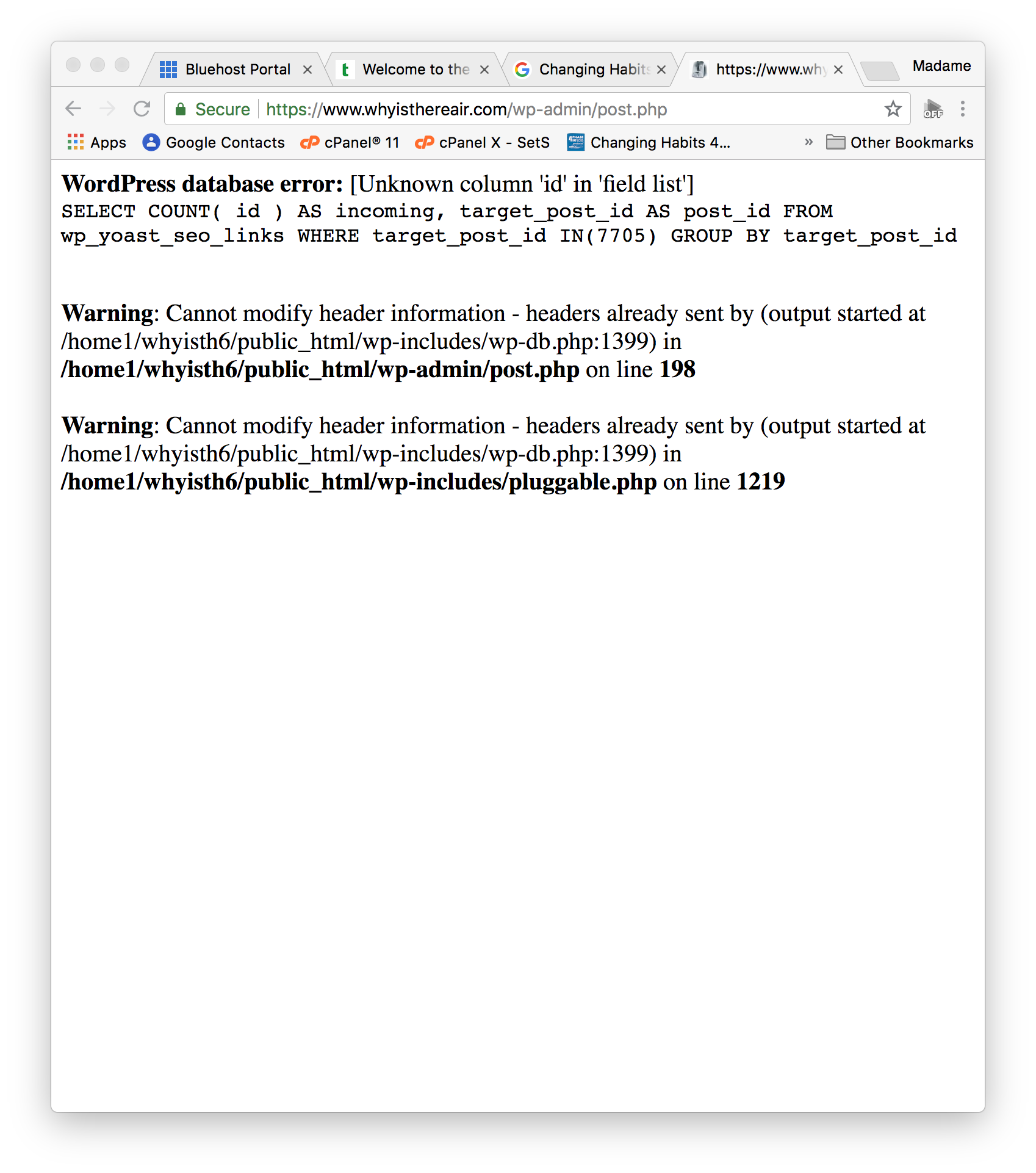 Cannot Modify Header Information Headers Already Sent By Pluggablephp