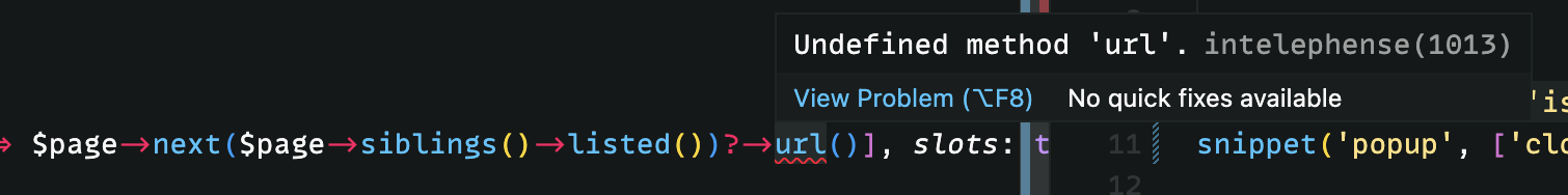 `$page->next()` not returning correct class type · Issue #5039 ...