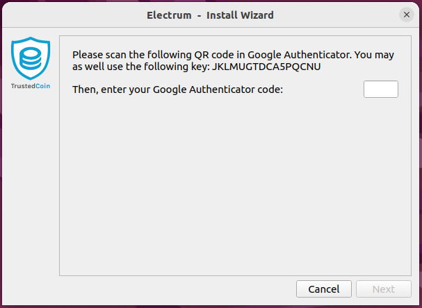 Qt wizard: QR code not shown during 2fa wallet creation · Issue #8071 · spesmilo/electrum · GitHub