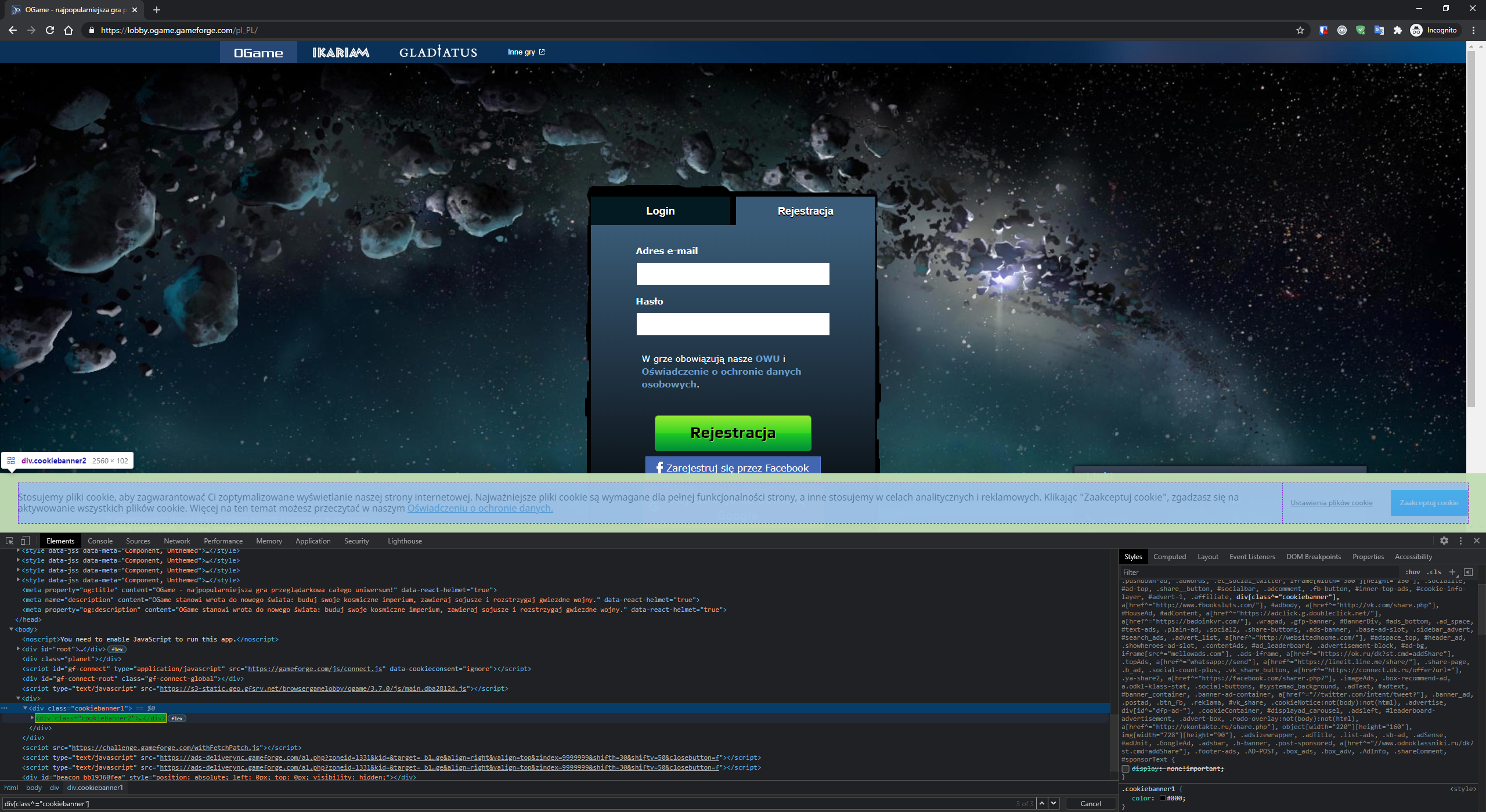 lobby.ogame.gameforge.com · Issue #81056 · AdguardTeam/AdguardFilters ...
