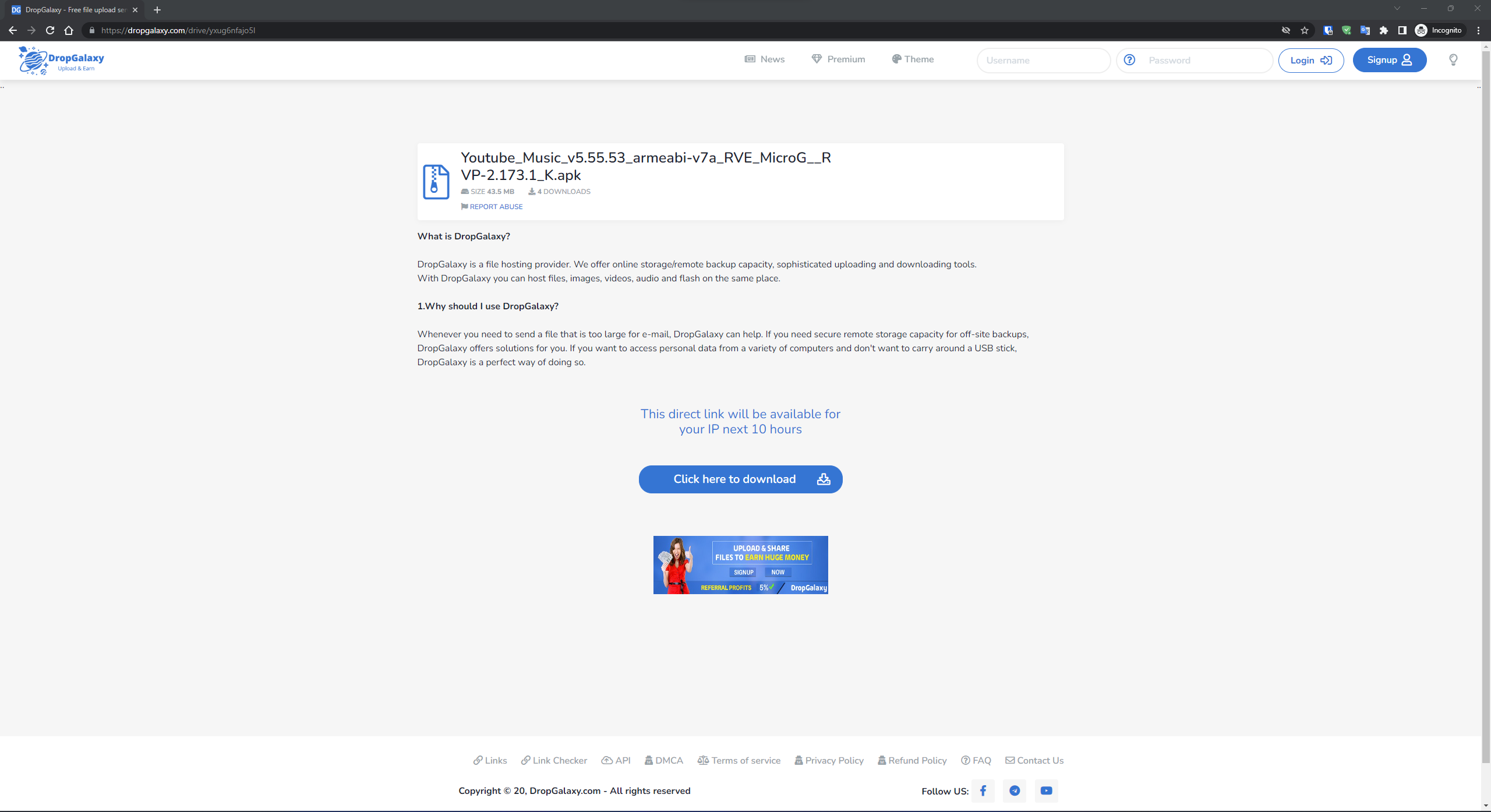 dropgalaxy.com · Issue #150142 · AdguardTeam/AdguardFilters · GitHub