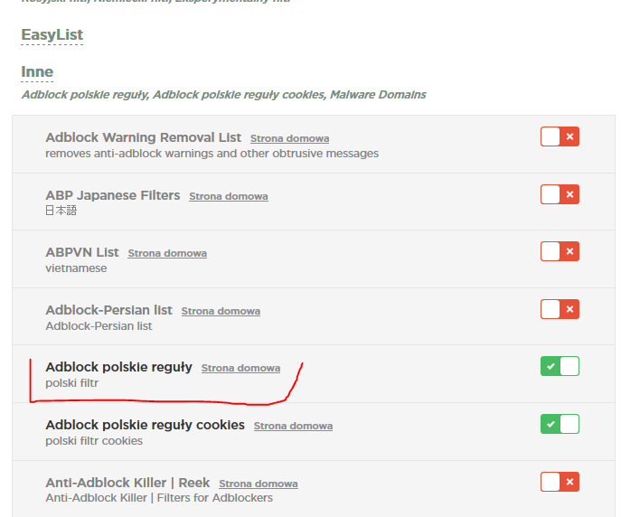 add to firefox addon: adblock & ublock polish filter · Issue #5669 · AdguardTeam/AdguardFilters ...