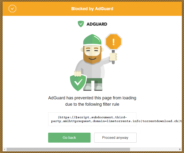 Long rules not fit in "Blocked by AdGuard" notice · Issue #855 · AdguardTeam/CoreLibs · GitHub