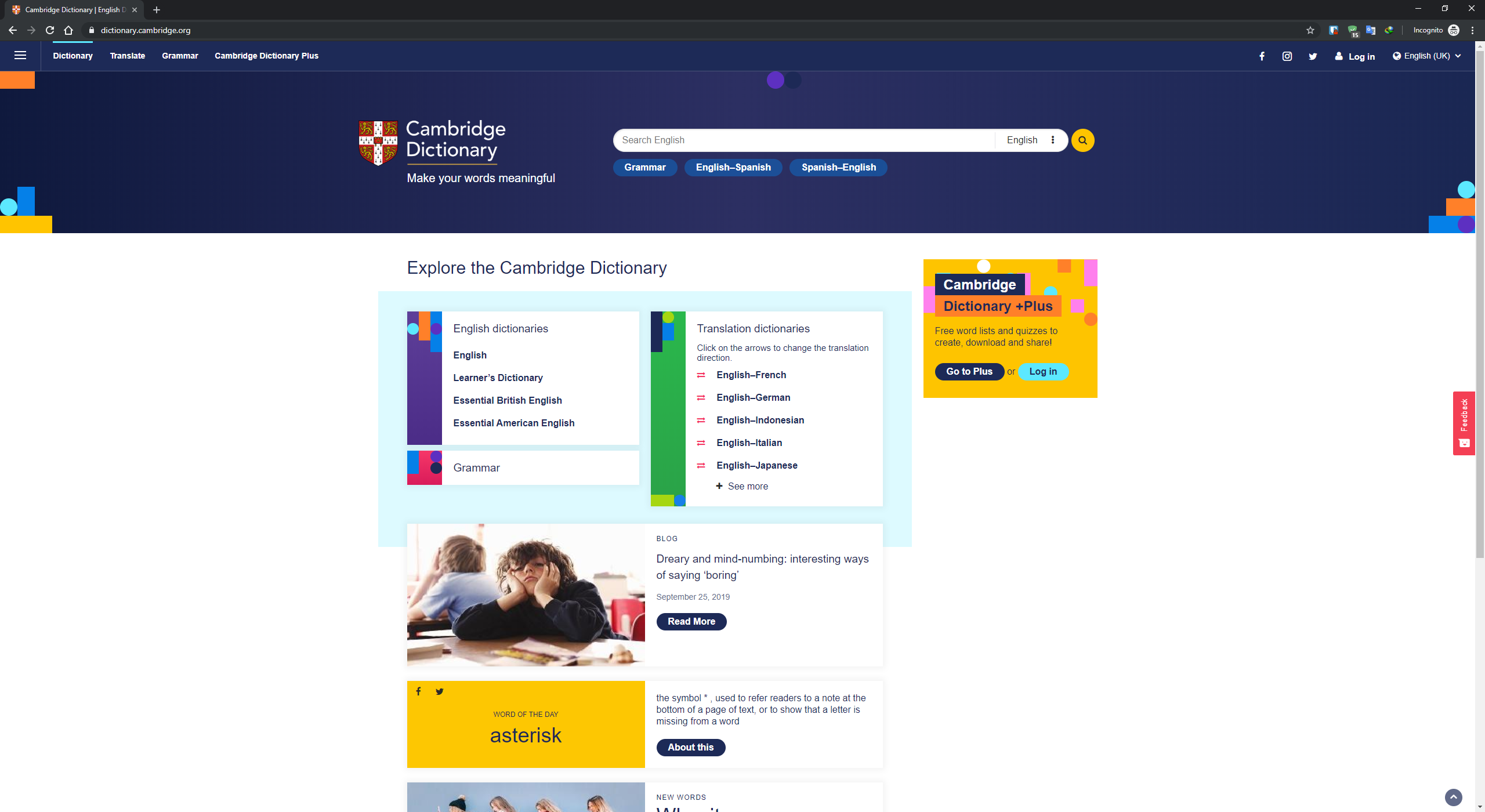 dictionary.cambridge.org · Issue #41284 · AdguardTeam/AdguardFilters ...