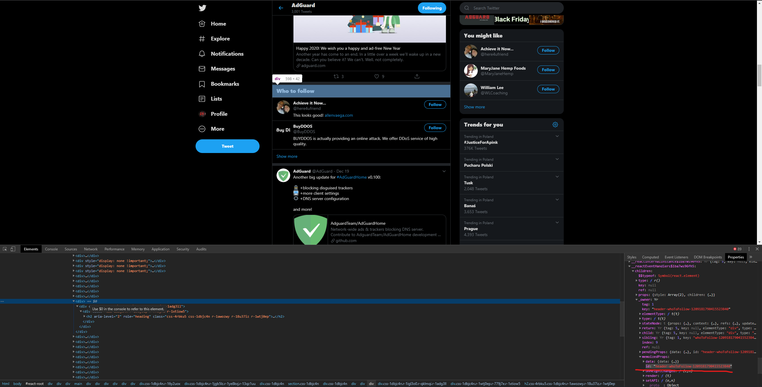 Add possibility to match element basing on properties · Issue #97 · AdguardTeam/ExtendedCss · GitHub