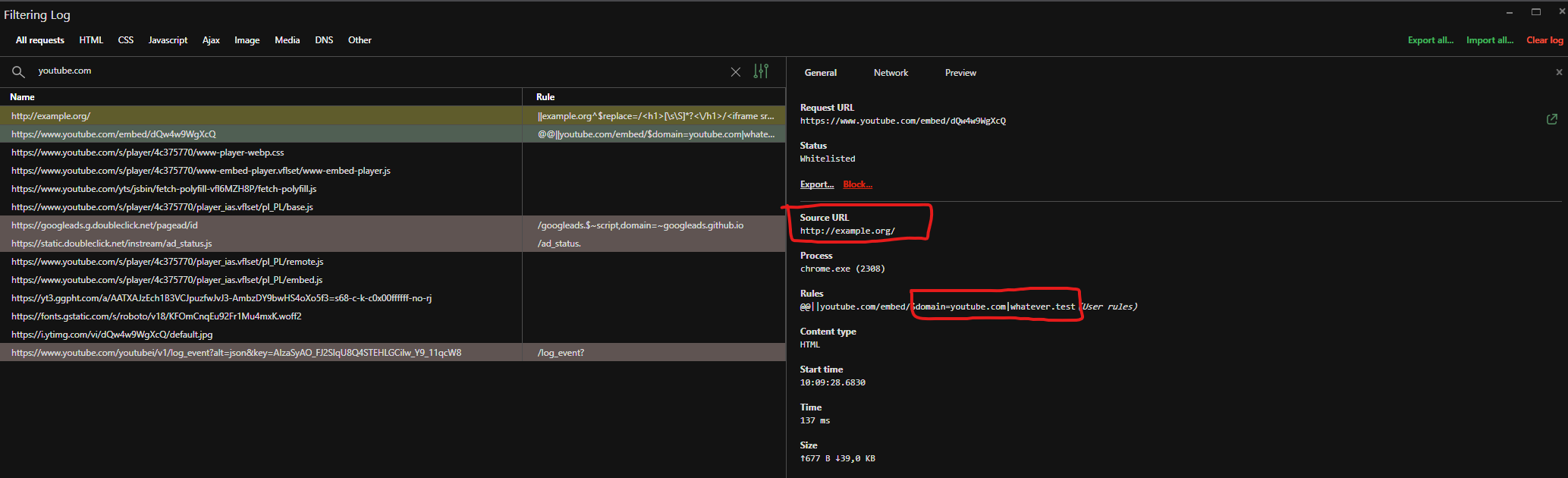 Use $domain modifier for target domains only in non-domain rules · Issue #1354 · AdguardTeam ...