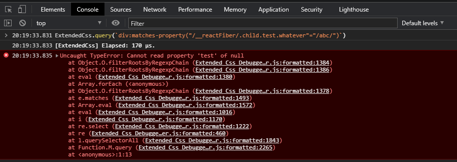 Add possibility to match element basing on properties · Issue #97 · AdguardTeam/ExtendedCss · GitHub