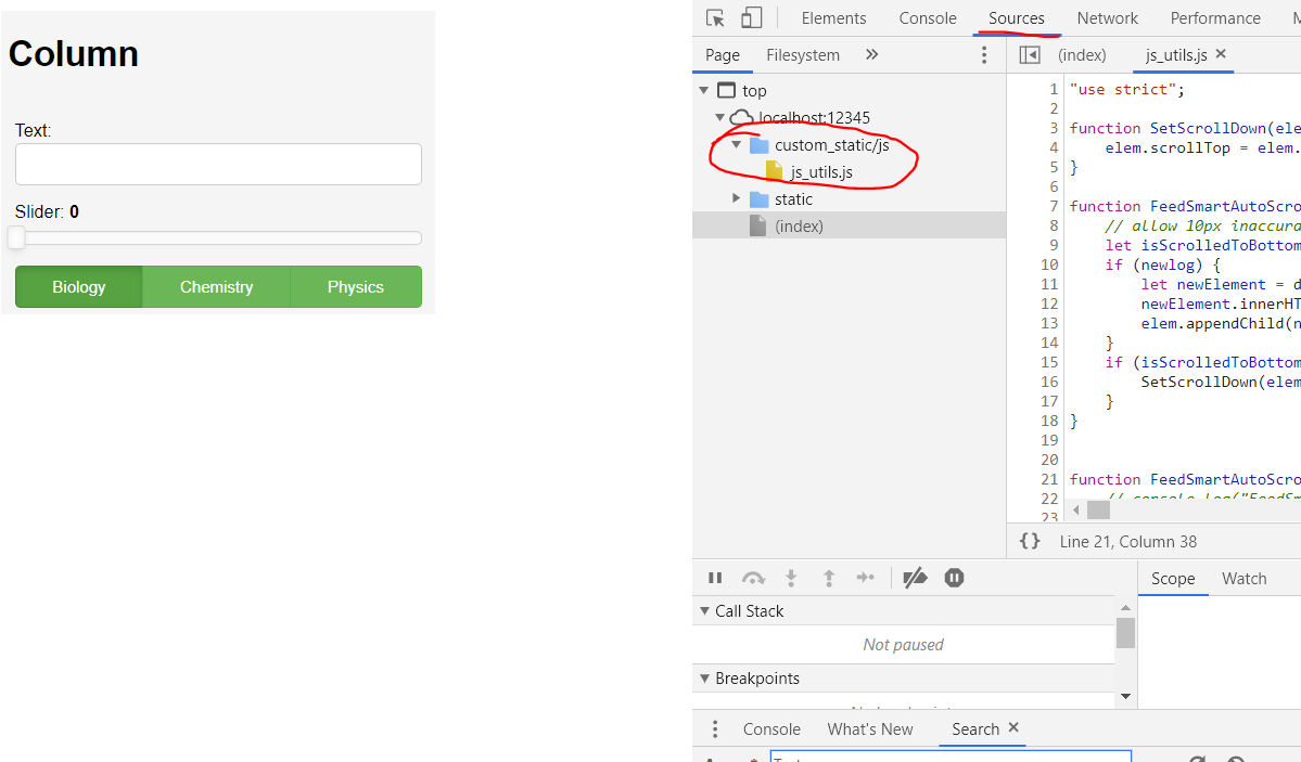 Bug ? Serve static files in the source of the page with pn.serve() · Issue #1902 · holoviz/panel ...