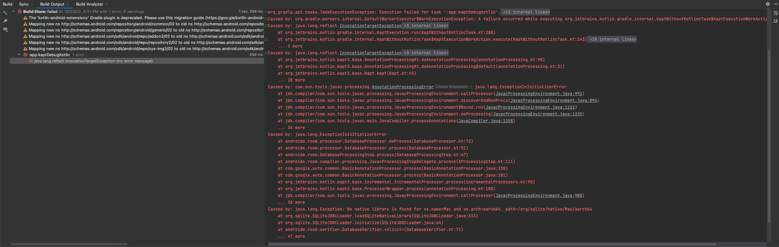 [BUG] Current main branch not working on Mac with M1 chip · Issue #409 · MobileNativeFoundation ...