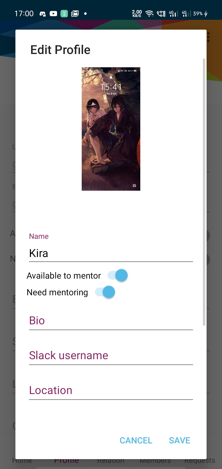 Upload Profile Picture option for users in EditProfile · Issue #591 ...