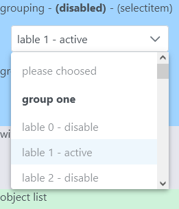 SelectOneMenu: SelectItemGroup combination defect · Issue #9146 · primefaces/primefaces · GitHub