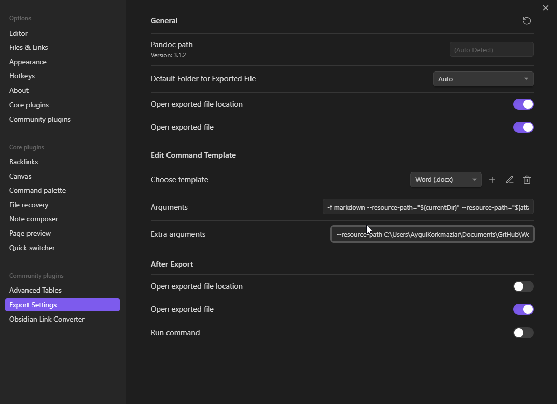Export to .Docx without attachment · Issue #82 · mokeyish/obsidian ...