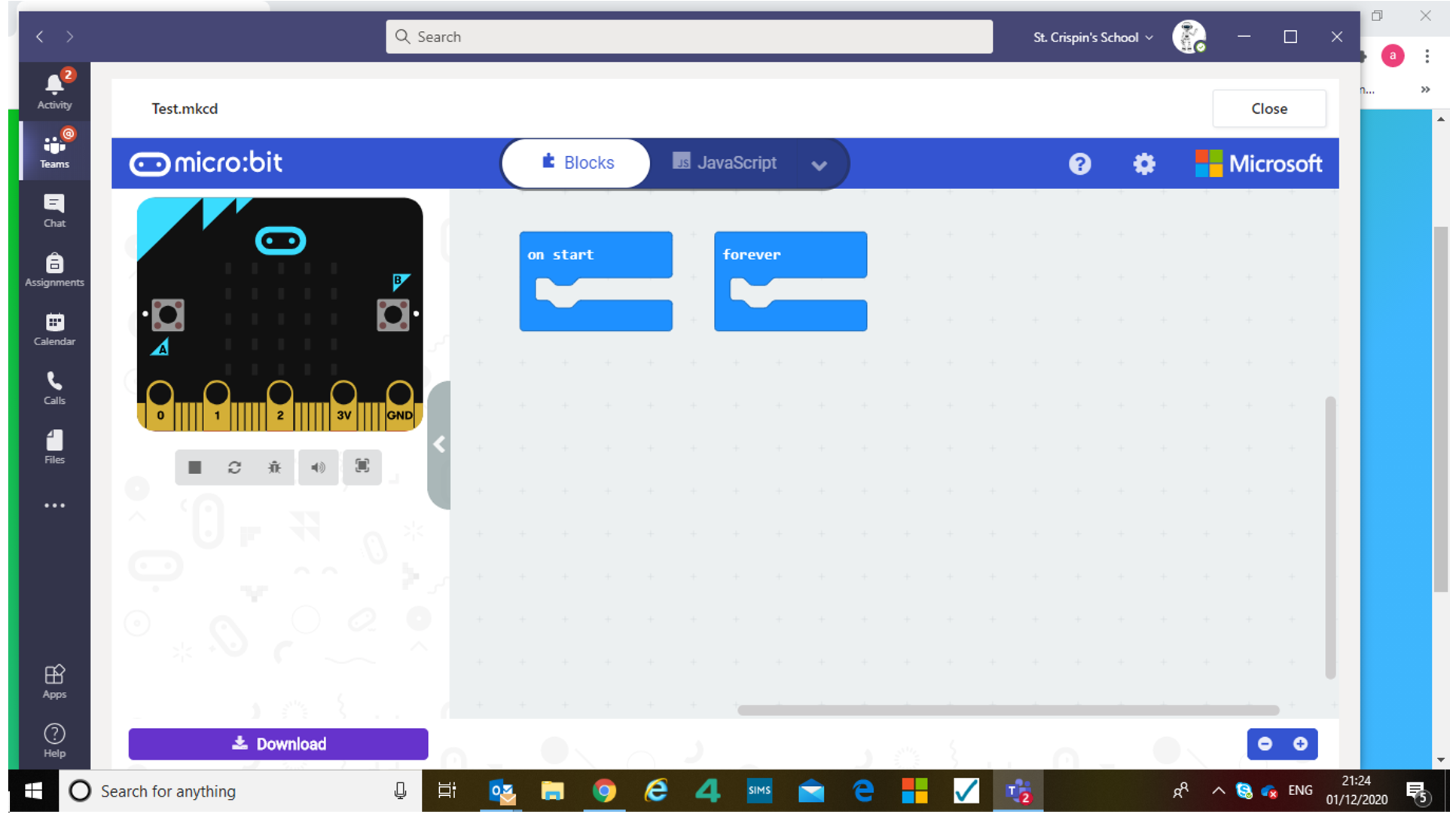 Toolbox not appearing in Microsoft Teams for MakeCode assignment · Issue #3789 · microsoft/pxt ...