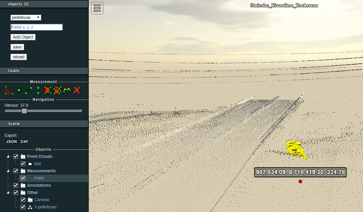 Move a 3D model inside points clouds (multiple objects in the scene) · Issue #574 · potree ...