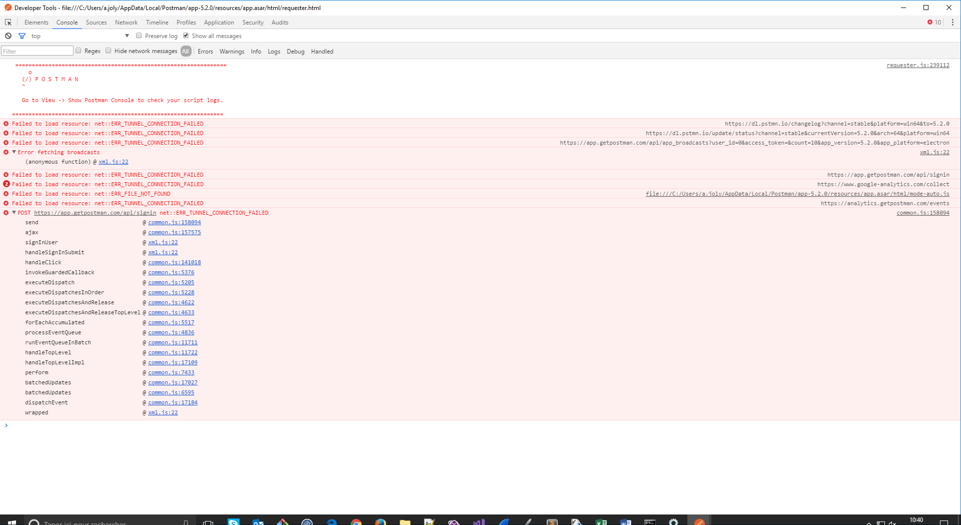 Cannot sign in into Postman APP · Issue #3520 · postmanlabs/postman-app ...