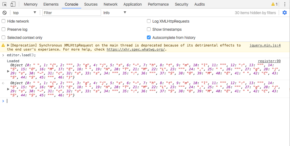 Issue receiving loaded data from remote storage. · Issue #159 · GrapesJS/grapesjs · GitHub