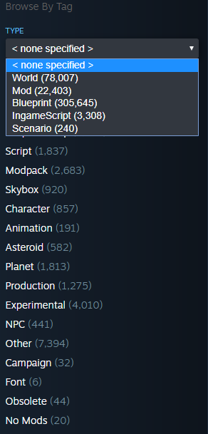 Steam Workshop tags and categories? · voxeltycoon issues · Discussion #456 · GitHub