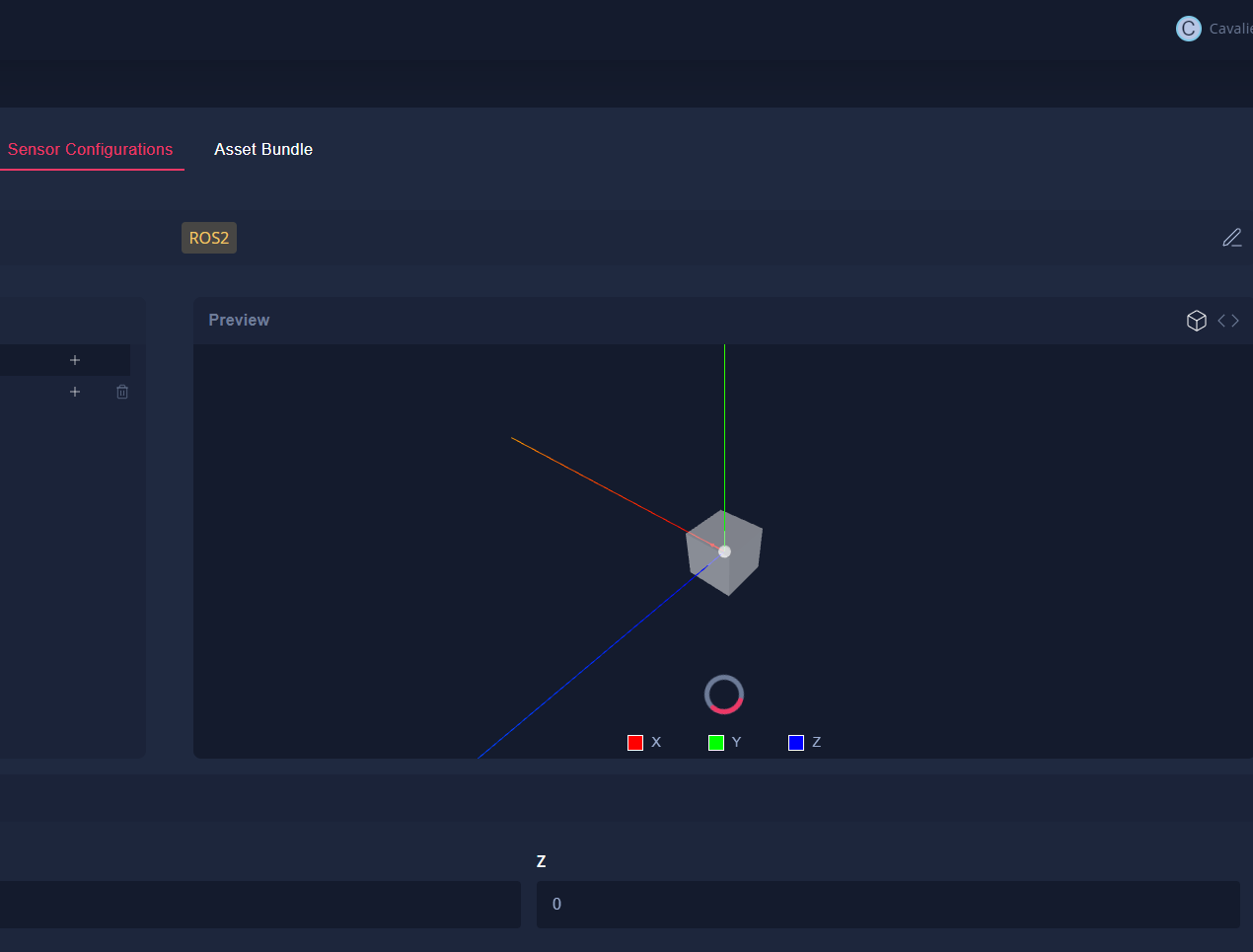 Sensor config editor uses left-handed coordinate systems · Issue #1308 ...