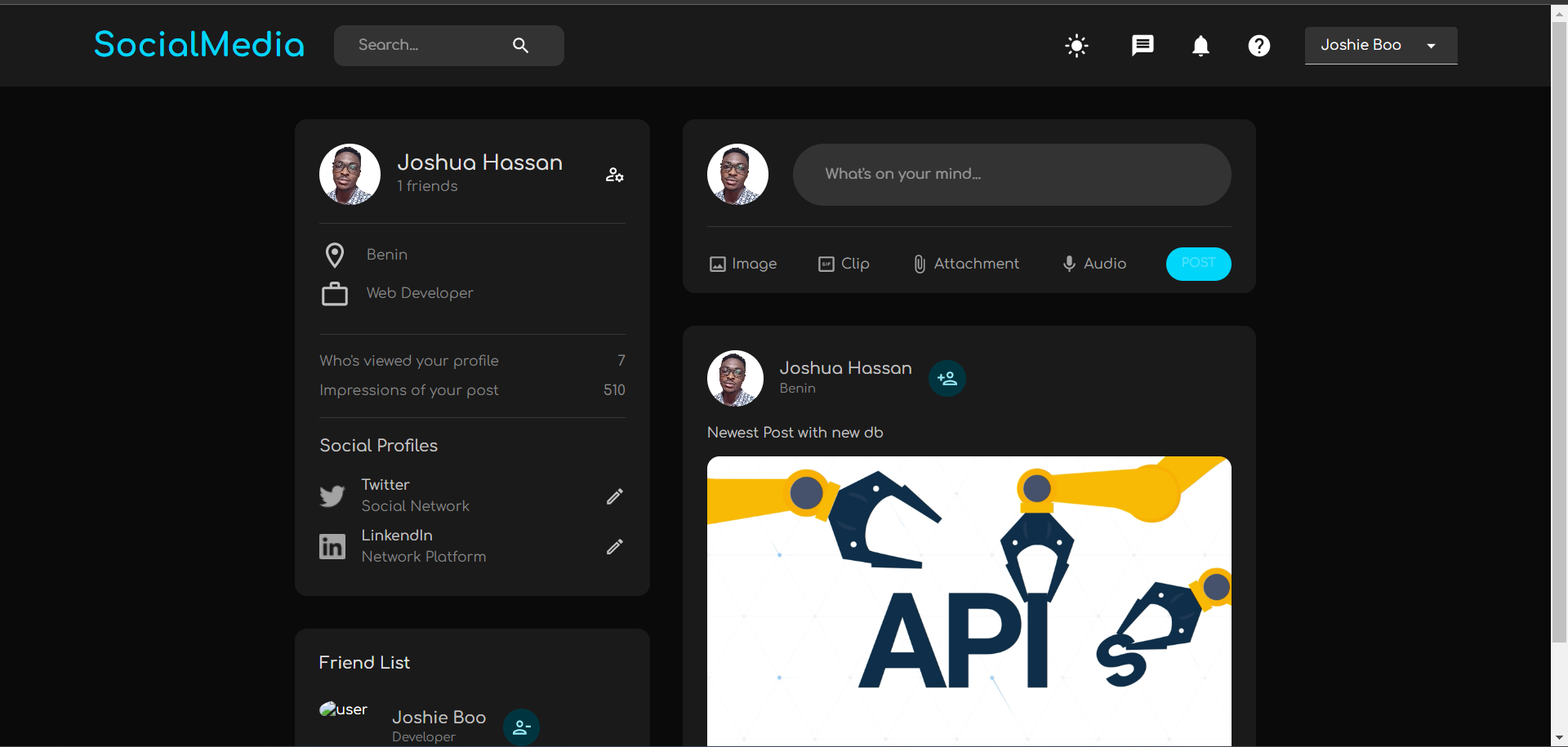 GitHub - skynette/socialmedia