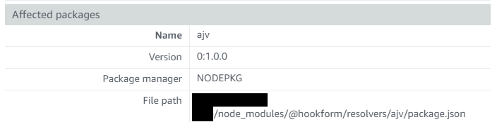 Private packages such as "ajv" and "class-validator" shouldn't share the name of official npm ...