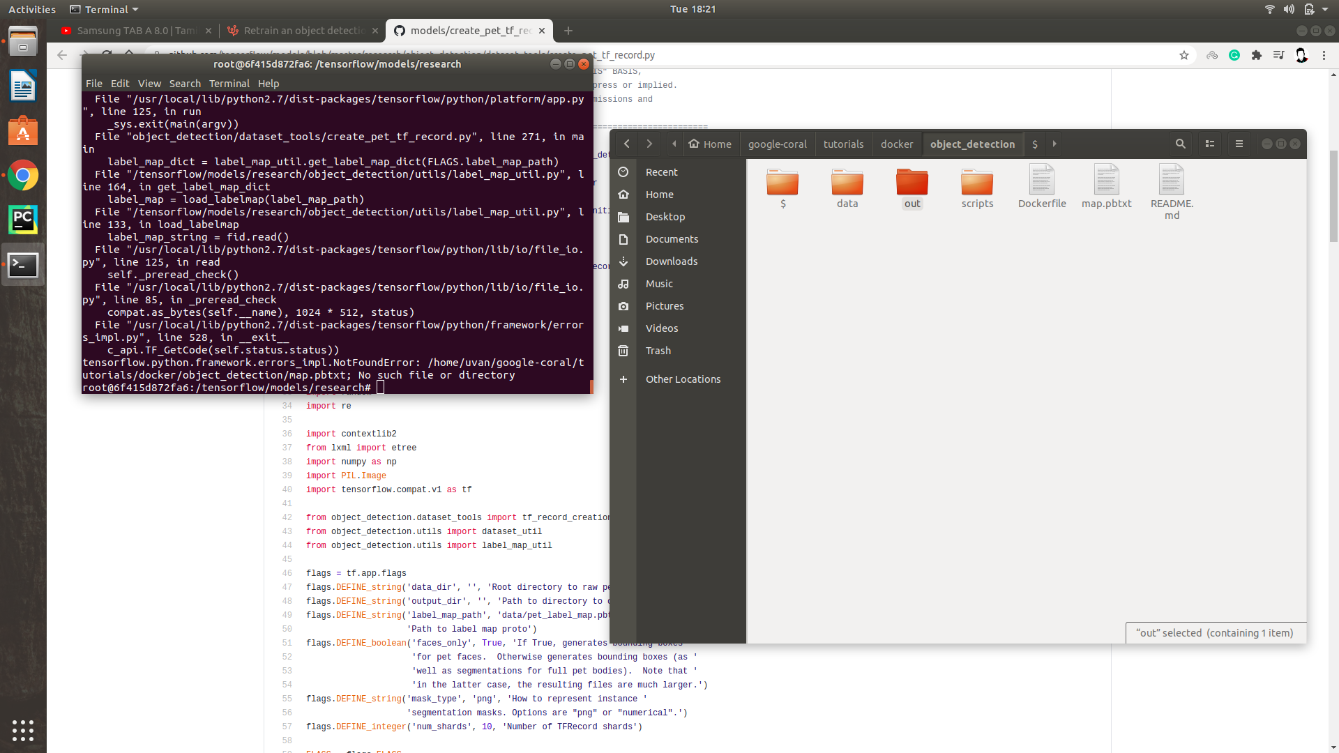 map.pbtxt; No such file or directory · Issue #9 · google-coral/tutorials · GitHub