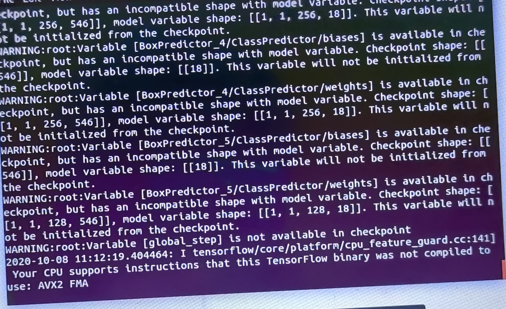 Error when retraining the object detection model · Issue #10 · google-coral/tutorials · GitHub