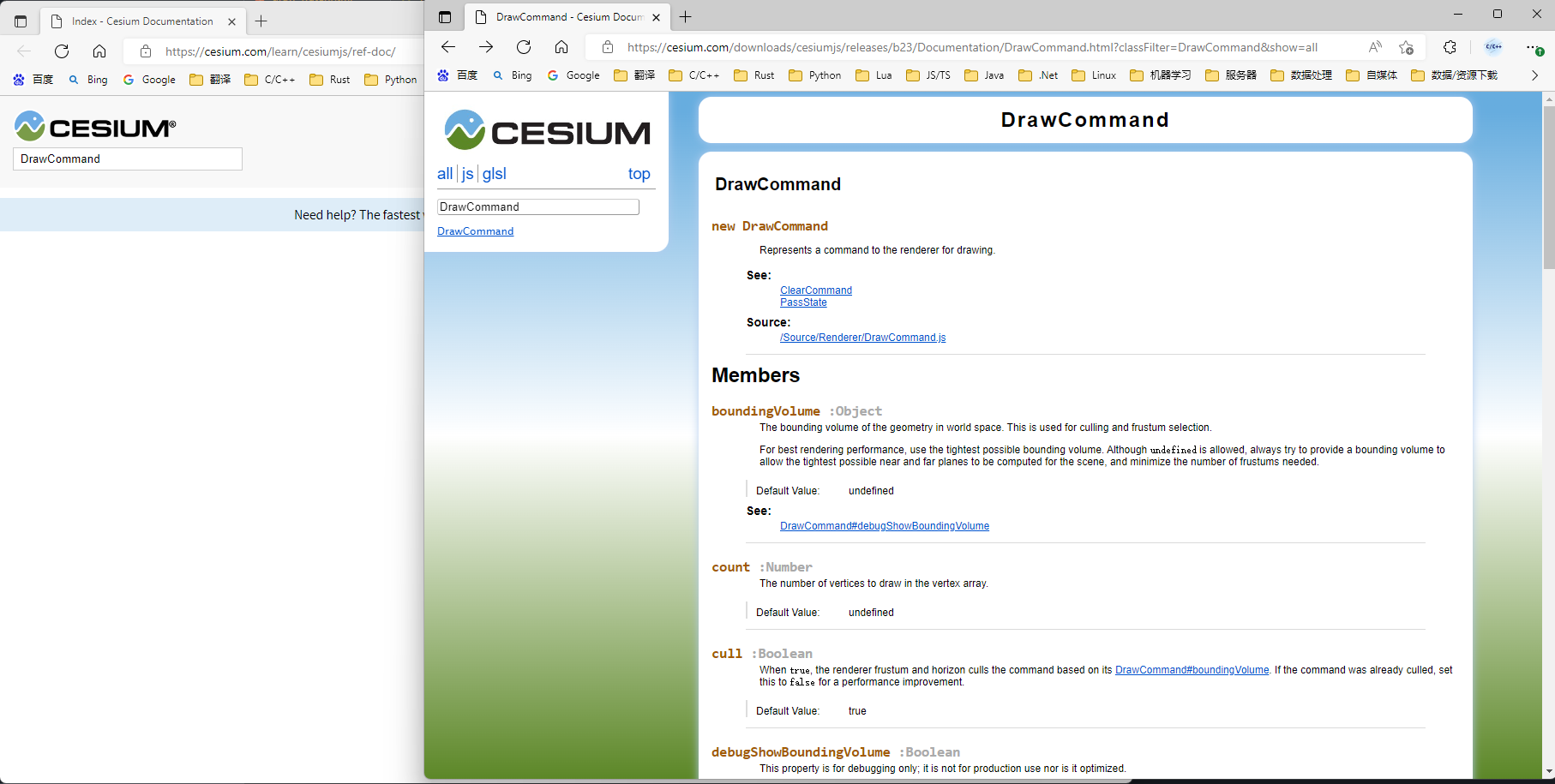 Missing Some Low Level Apis In The Lastest Docs Why? · Issue 10885 · Cesiumgscesium · Github 9200