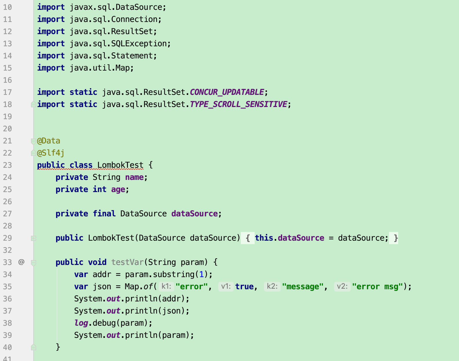 [BUG] when delombok and jdk 10 var coexistence maven install will ...