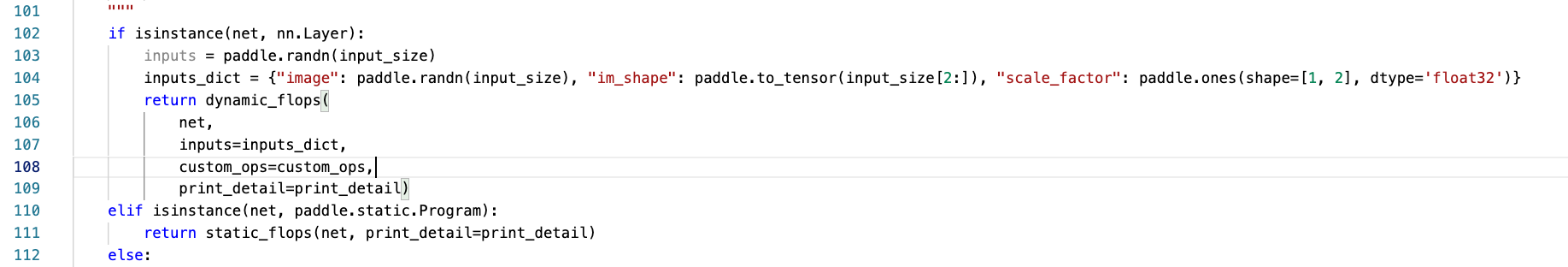 计算模型计算量输出负值 · Issue #3240 · PaddlePaddle/PaddleDetection · GitHub