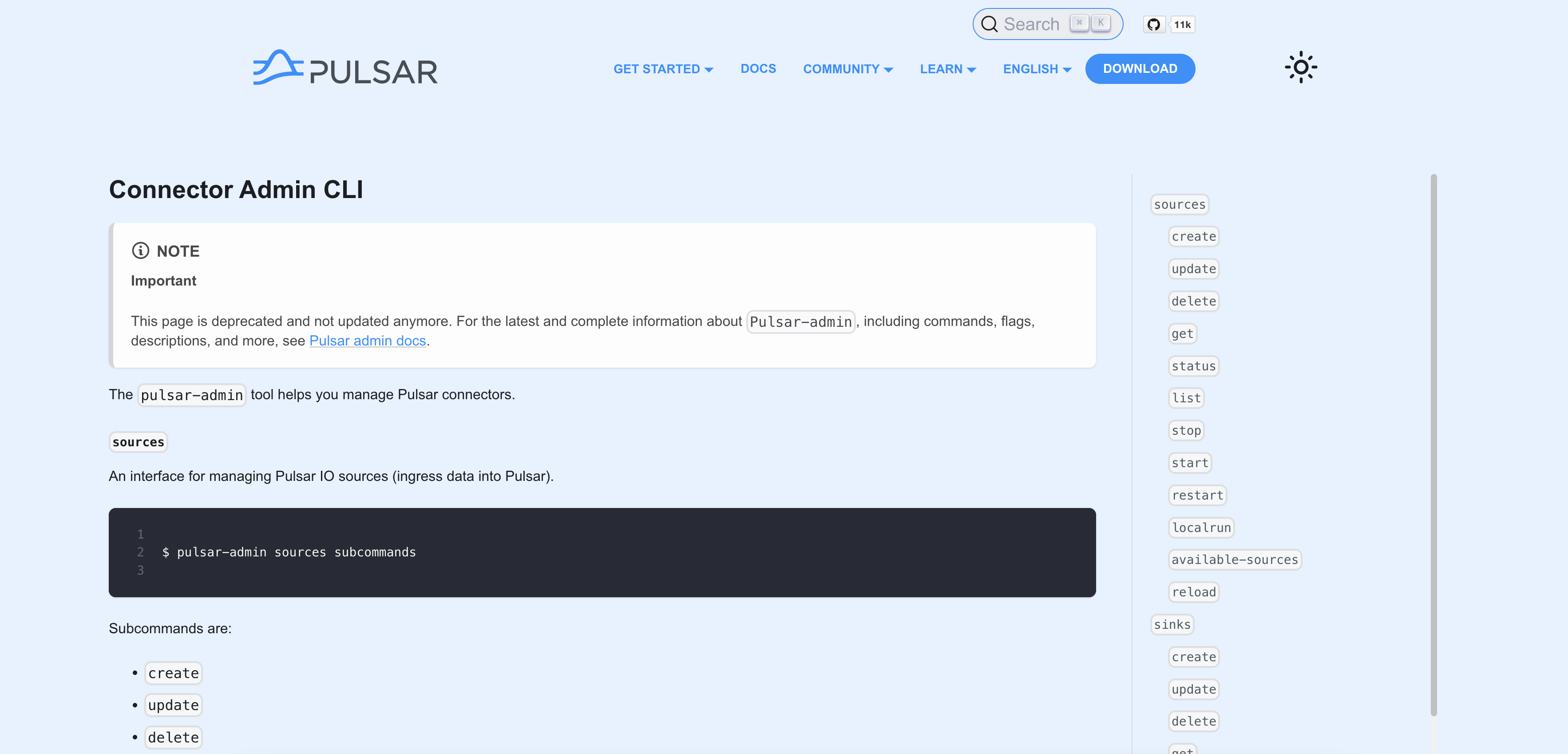 [improve][doc] Highlight Important Tips By Hpa16 · Pull Request 16575 · Apache Pulsar · Github