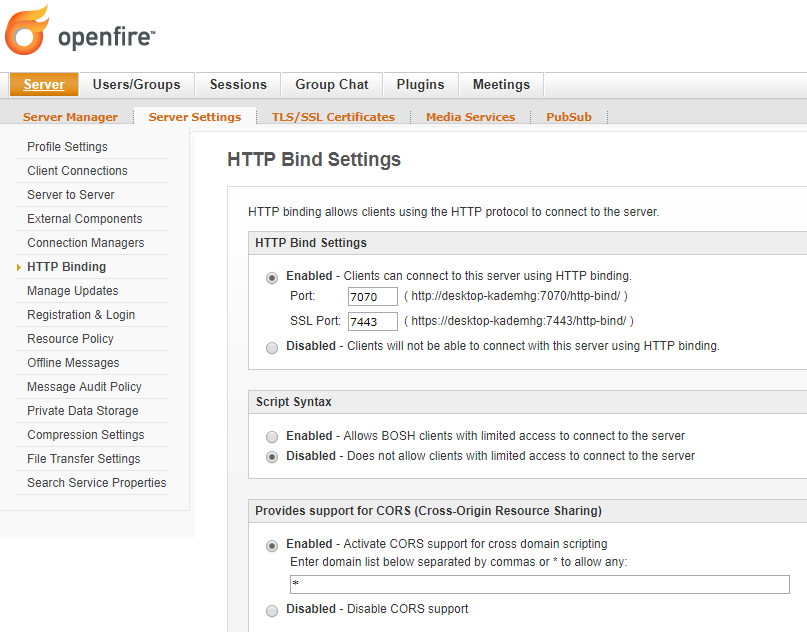 FAQ: How to configure Pade for my Openfire server · Issue #33 · igniterealtime/pade · GitHub