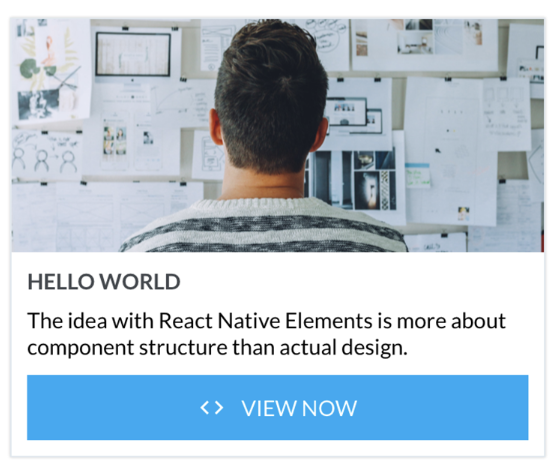 Card style not matching documentation · Issue #1432 · react-native-elements/react-native ...