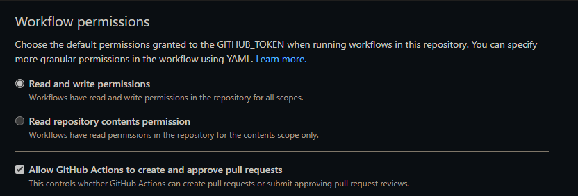 Bug Report Incorrect Github Actions Permissions For Iac Repo Based On