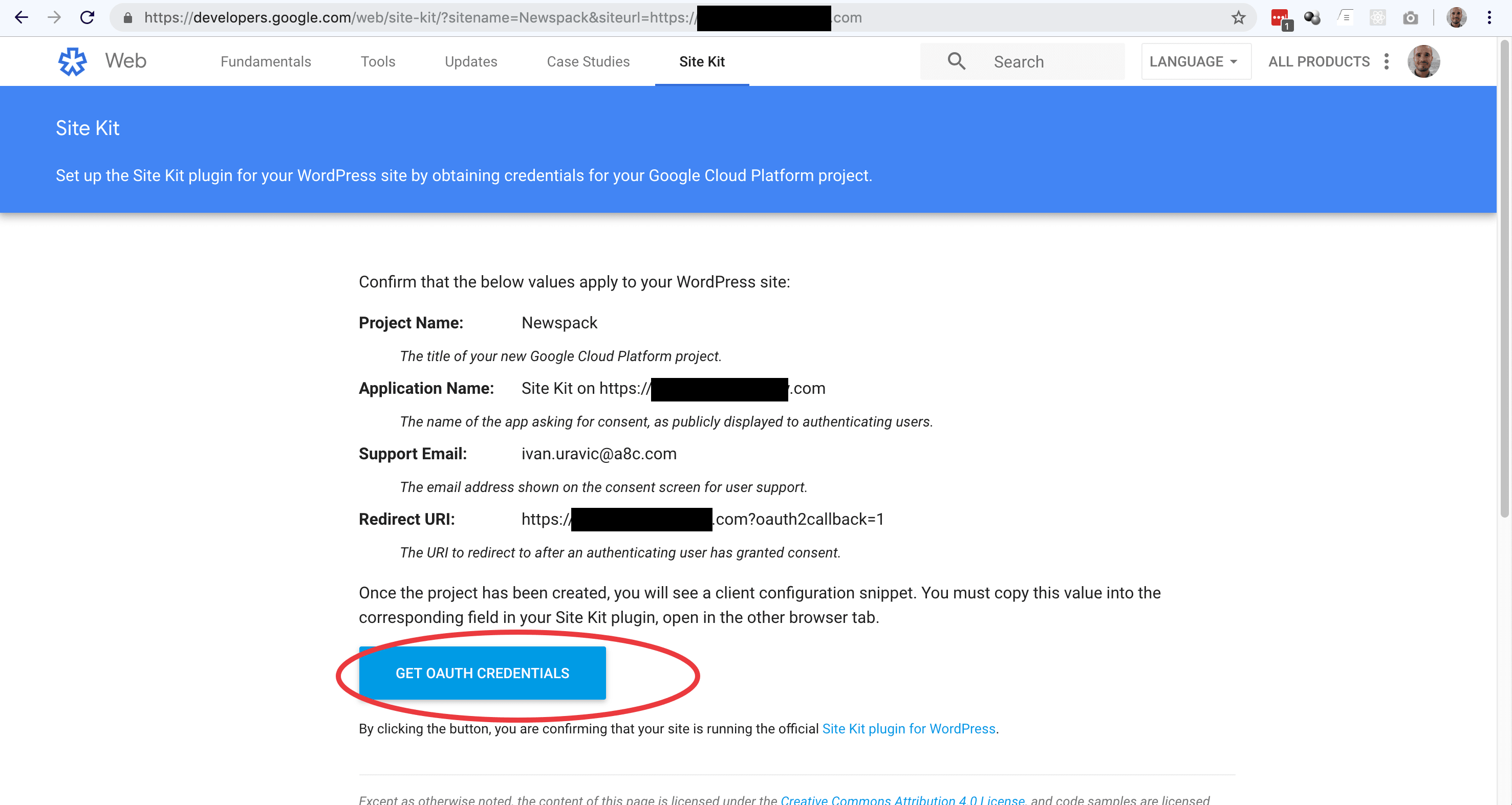 Trouble authenticating with my account · Issue #323 · google/site-kit-wp · GitHub