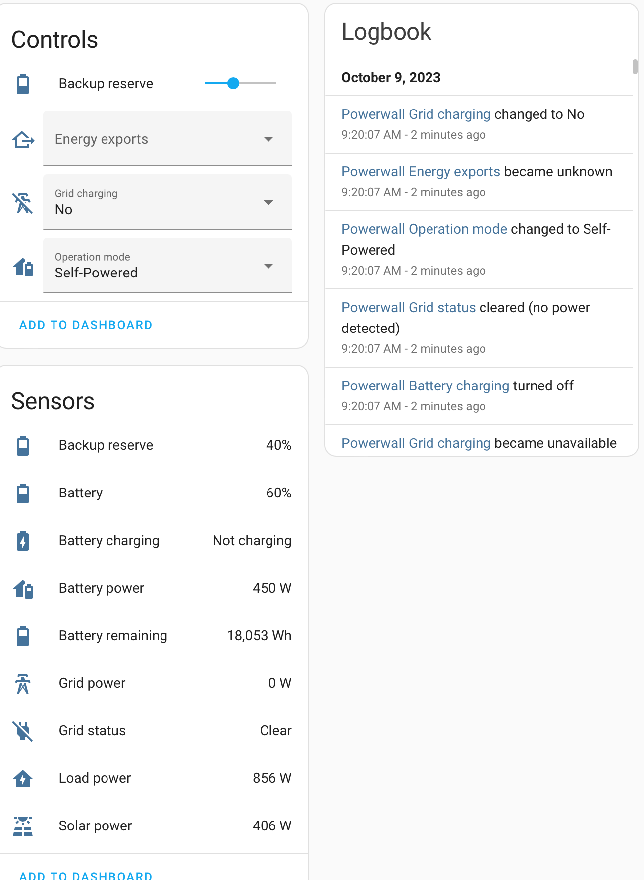 Logbook entries repeatedly reporting entities as unavailable · Issue ...