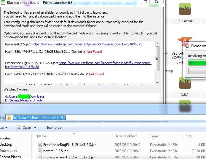 Mod Download Folder not recursively searched. · Issue #938 · PrismLauncher/PrismLauncher · GitHub