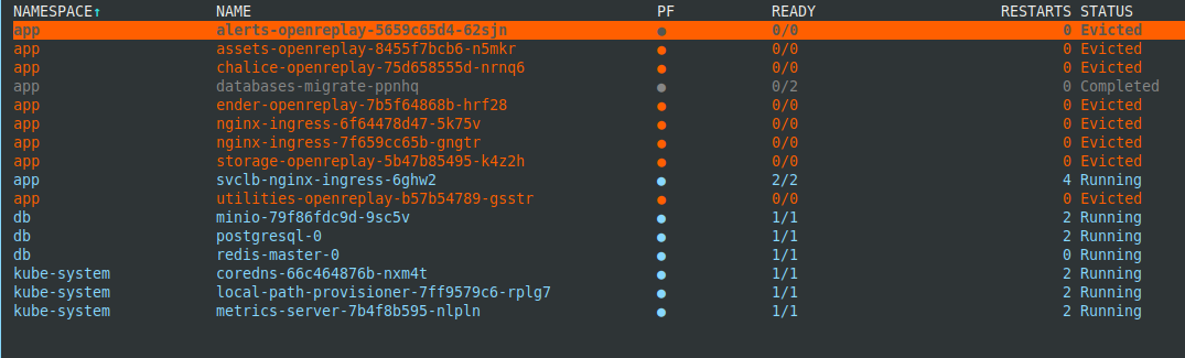 Openreplay stop and cant restart it · Issue #449 · openreplay/openreplay · GitHub