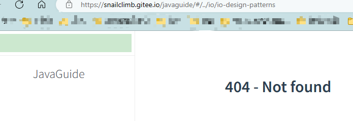 有些页面404了呀 · Issue #2148 · Snailclimb/JavaGuide · GitHub