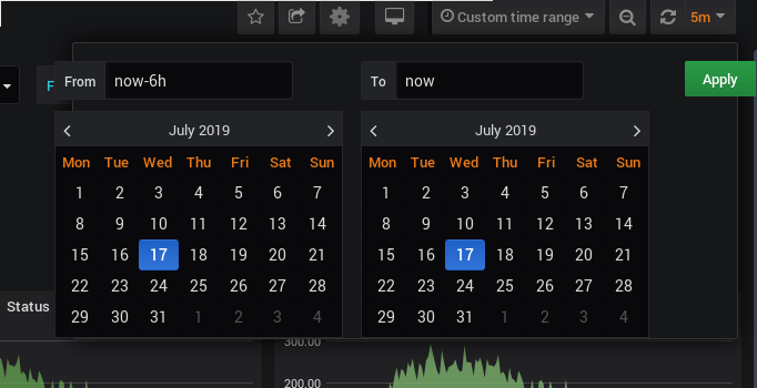 Custom Timerange Form Is Not In A Box In Firefox And Chrome · Issue 