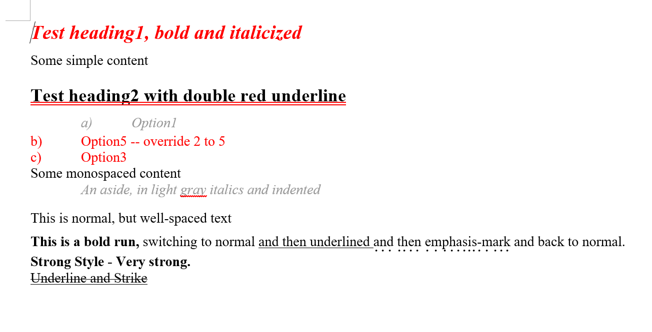 Strike and underline don't work in Word when used together · Issue #1720 · dolanmiu/docx · GitHub